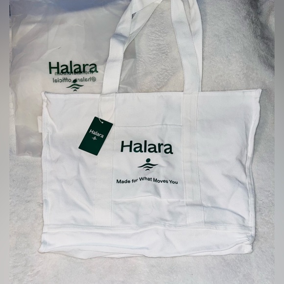 HALARA | Bags | Halara Canvas Tote Bag New | Poshmark